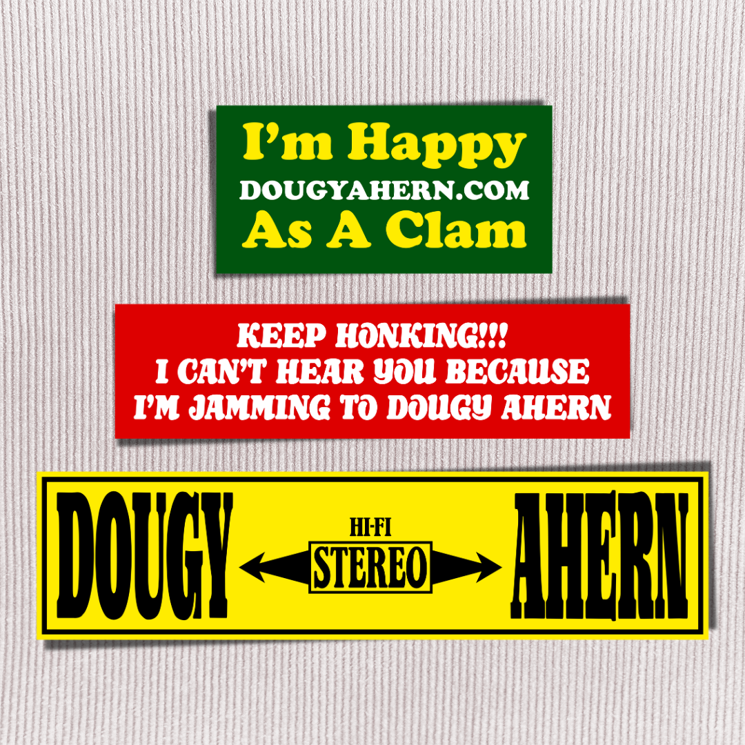 Bumper Sticker Pack – Dougy Ahern